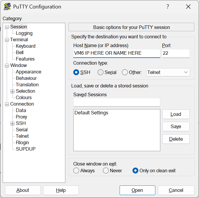 How to Login to Your Linux VPS via SSH Using PuTTY - VM6 Networks